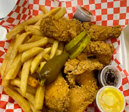 Big Boi's Chicken -N- Waffles (Mesquite) - YourMenu™